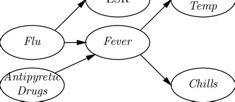 Fictitious Bayesian Network More Elaborate Fragment Concerning Flu