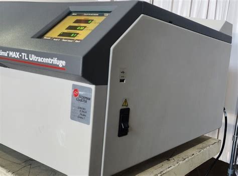 Used Beckman Coulter Optima Max Tl Ultracentrifuge Centrifuge For Sale
