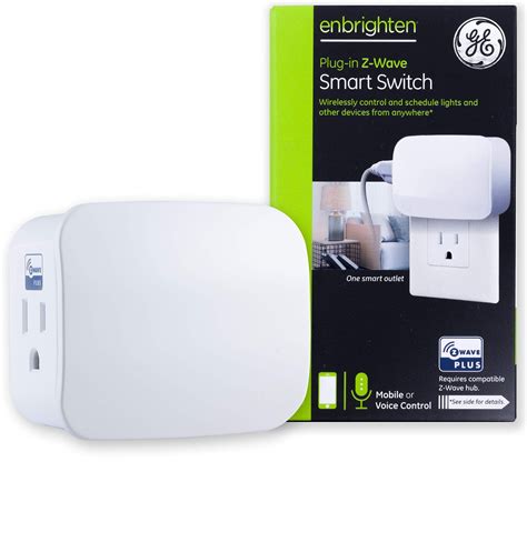 Ge Enbrighten Z Wave Plus Smart Plug 1 Grounded Outlet On Off Switch Simply Smart 123