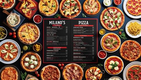 Milanos Pizza Menu A Delicious Journey Through Italys Finest