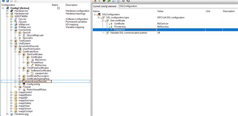 Uaexpert Mappview How To Make A Secure Opcua Connection To Opcua Server With Communication
