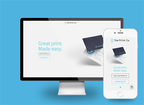 The Print Co Online Ecommerce Printing Portal Print Made Easy