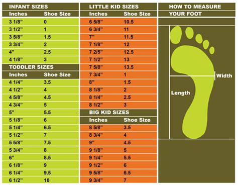 Boot Size Guide