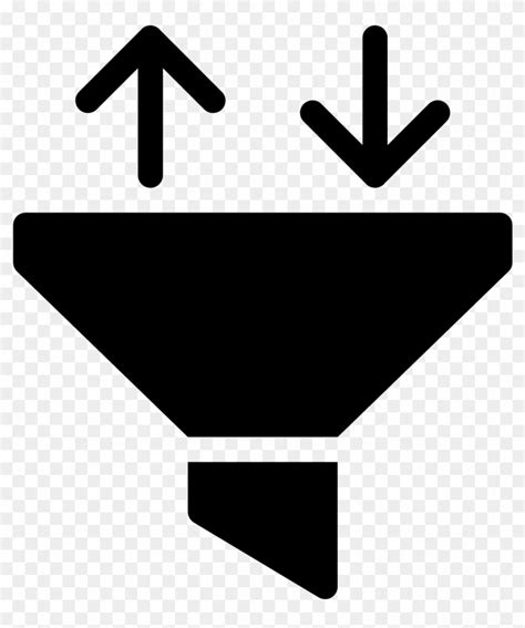 Vector Sort Sort And Filter Icon Clipart 4952737 Pikpng