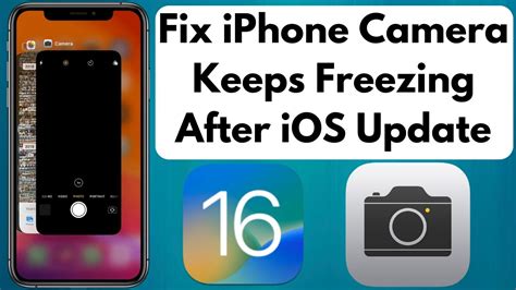 How To Fix Iphone Camera App Keeps Freezing After Ios Update Youtube