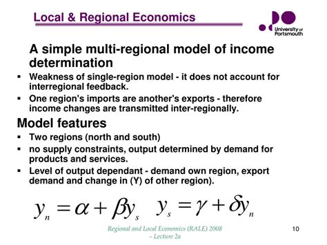 Ppt Lecture 2a Multipliers And Output Models Powerpoint Presentation