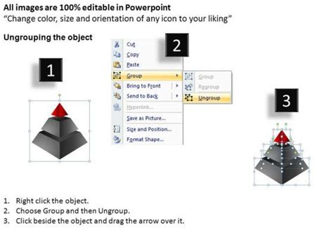 PowerPoint Templates Editable Pyramid Diagram Ppt Design
