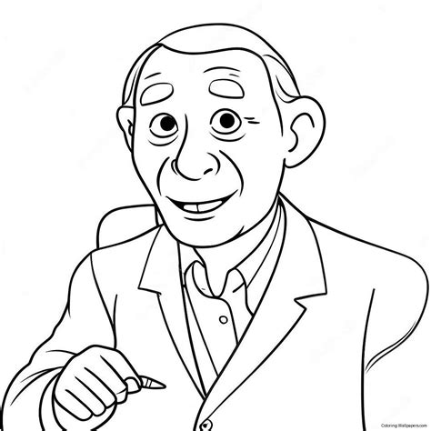 Talking Ben Coloring Page 63013 49858