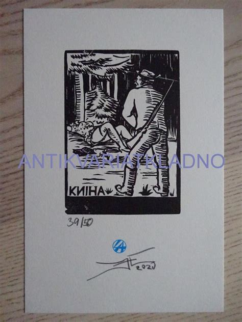 ErotickÁ Grafika Žena Myslivec V Lese Akt Porno Sex 2020 Aukro