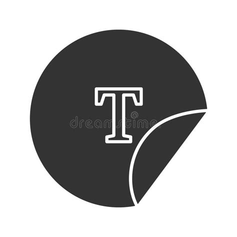 Round Sticker Linear Icon Stock Vector Illustration Of Contour 197602251