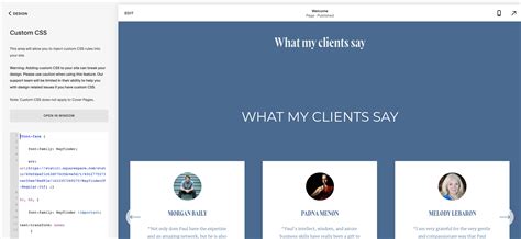 Custom Font Css For New Gallery Blocks Customize With Code Squarespace Forum