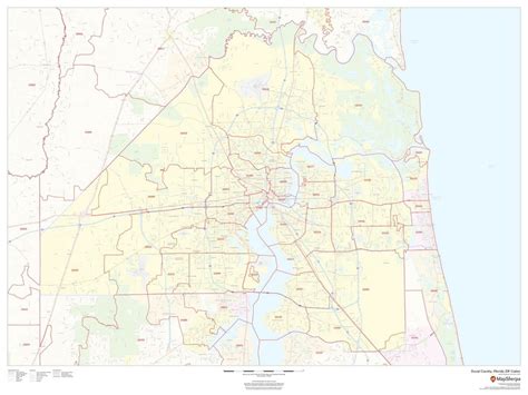 Florida County Maps With Zip Codes