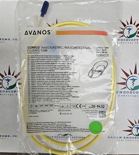 New Avanos Medical 20 9432 Corflo Nasogastricnasointestinal Feeding