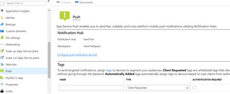 Xamarin Getting An Error Trying To Register Device With Azure Notification Hub Stack Overflow
