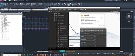 create pipe by layout error civil3d dynamo
