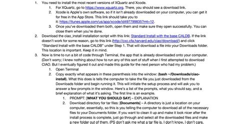 Ciao X Ray Data Analysis Software Installation Guide Rdataviz