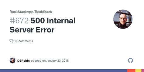 500 Internal Server Error · Issue 672 · Bookstackappbookstack · Github
