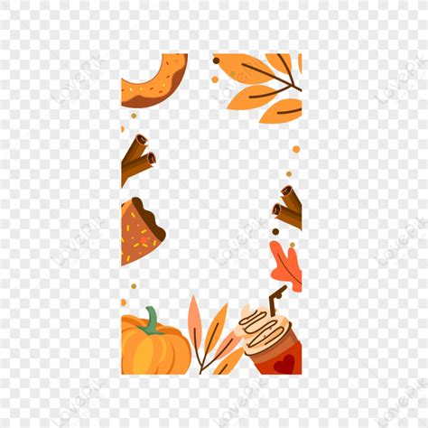 추수 감사절 인스 타 그램 스토리 테두리 일러스트 인스타그램주방집단 Png 일러스트 무료 다운로드 Lovepik