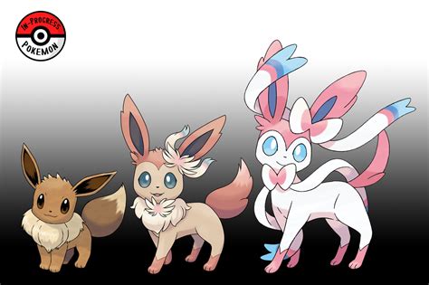 In Progress Pokemon Evolutions 13358 It Is Rare To See A Sylveon In The Wild