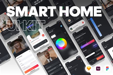 Smart Home Automation Ui Kit • Dqode