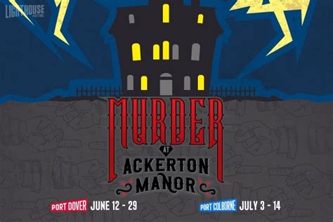 Murder Mystery To Take The Stage At Lighthouse Festival Brantford