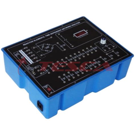 Reactive Elements And Time Dependent Network Analysis With Power Supply And 1 Multi Range Meters