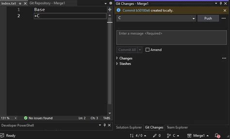 Ignoring Merge Conflicts For Files In Git Visual Studio