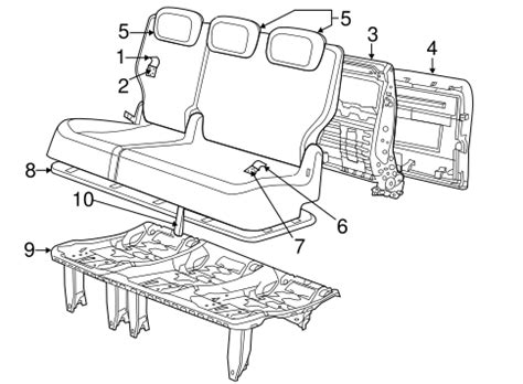 Third Row Seats For 2010 Dodge Grand Caravan Mopar Parts Canada