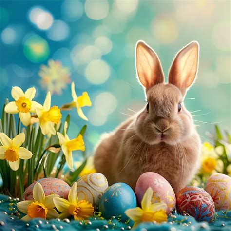 Easter Theme Background Midjourney Prompt