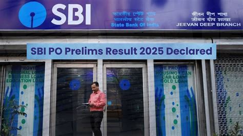 Sbi Po Prelims Result 2025 Declared
