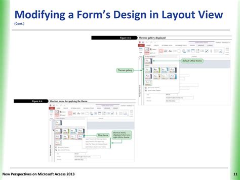 ppt tutorial 4 creating forms and reports powerpoint presentation