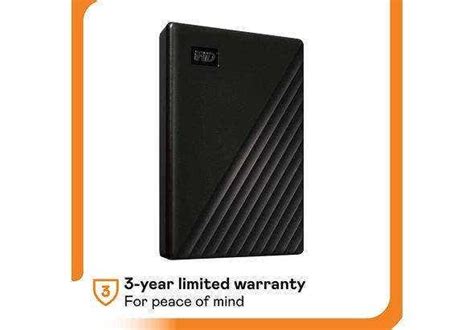 Buy WD WDBPKJ0050BBK-WESN 5TB My Passport Portable External Hard Drive ...