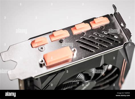 Professional PC Gaming Graphic Card GPU With DVI HDMI Displayport Connectors Stock Photo Alamy