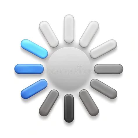 Smooth Animated Loading Spinner Stock Illustration Illustration Of States Indicator 370697514