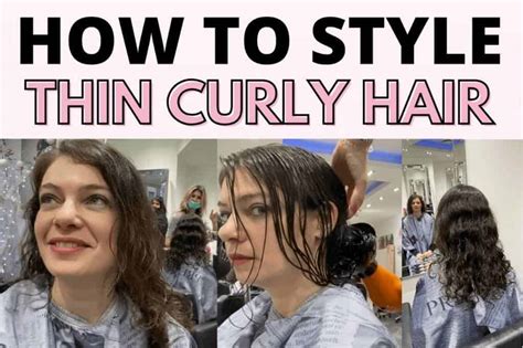 How To Style Thin Curly Hair 7 Tips For Fine Low Density Hair