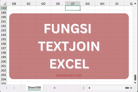 Rumus TEXTJOIN Excel Menggabungkan Teks Dari Beberapa Cell