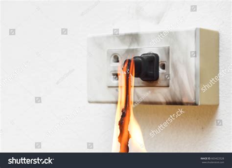 Electricity Short Circuit Electrical Failure Resulting Stock Photo Shutterstock