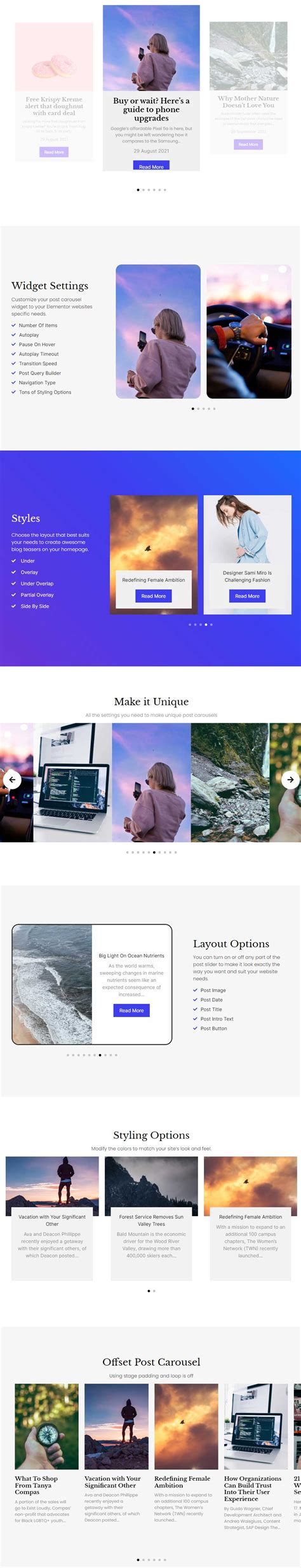 Posts Carousel And Slider Official Elementor Addons Plugins And Widgets