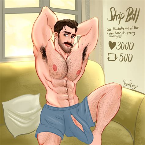 Rule 34 Armpit Hair Armpits Arms Behind Head Biceps Big Bulge Bill