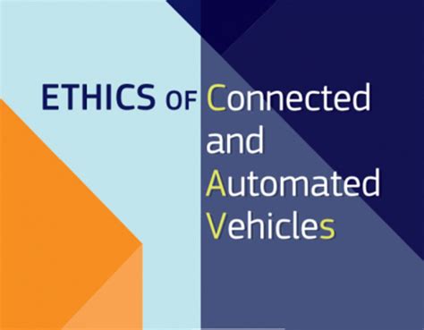 Ethics Of Connected And Automated Vehicles Robohub