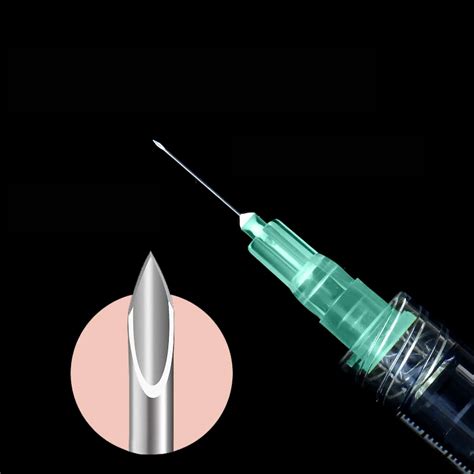 바늘 피어싱 투명 주사기 주입 접착제 투명 팁 캡 의약품 주사 바늘용 32g 4mm 13mm 10 개눈꺼풀 도구