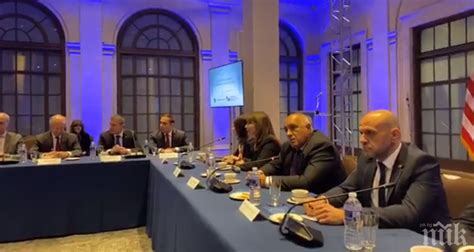 ПЪРВО В ПИК Tv Премиерът Борисов пред американския бизнес Значителен потенциал за нови преки