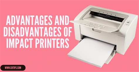 8 Advantages And Disadvantages Of Impact Printers Benefits And Drawbacks Of Impact Printers