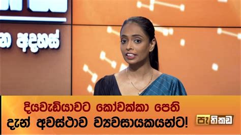 රුහුණ විශ්වවිද්‍යාලයේ ආචාර්ය පියුමි වාසනාගෙන් ව්‍යවසායකයන්ට ආරාධනාවක් Youtube