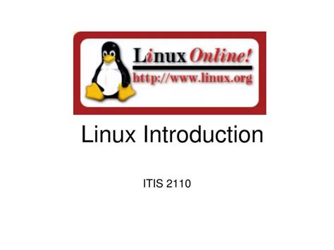 Ppt Linux Introduction Powerpoint Presentation Free Download Id