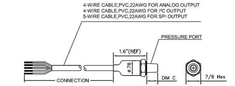 Interfacing High Pressure Sensor M3021 000005 05KPG Te With