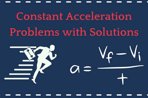 How Does Acceleration Affect Motion Physicsgoeasy