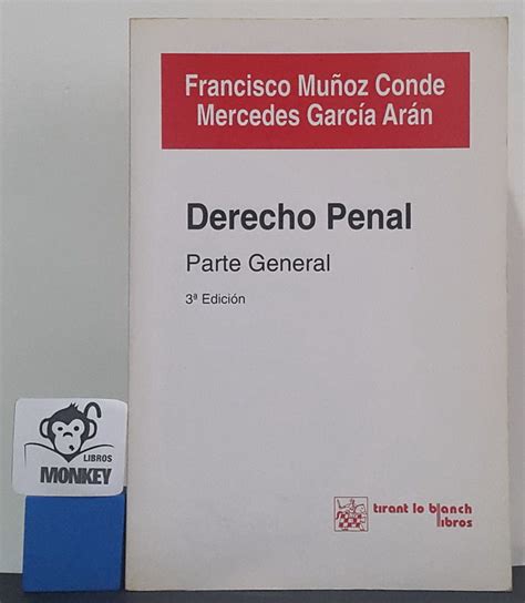 Derecho Penal Parte General By Mercedes García Arán Francisco Muñoz