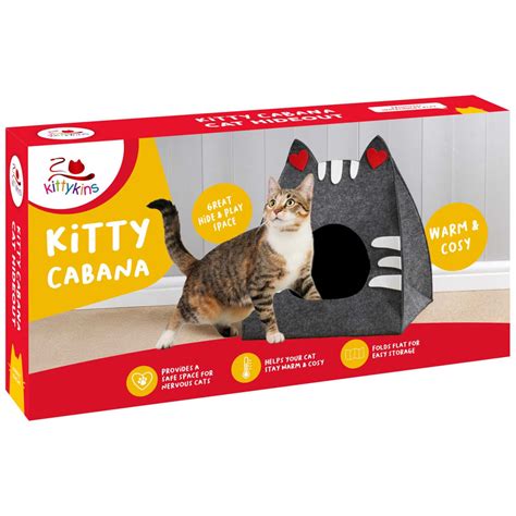 Kittykins Kitty Cabana Cat Toys Bandm Stores