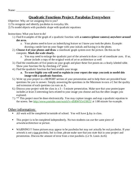 3 2 Quadratic Functions Mathematics Libretexts Doc Template Pdffiller